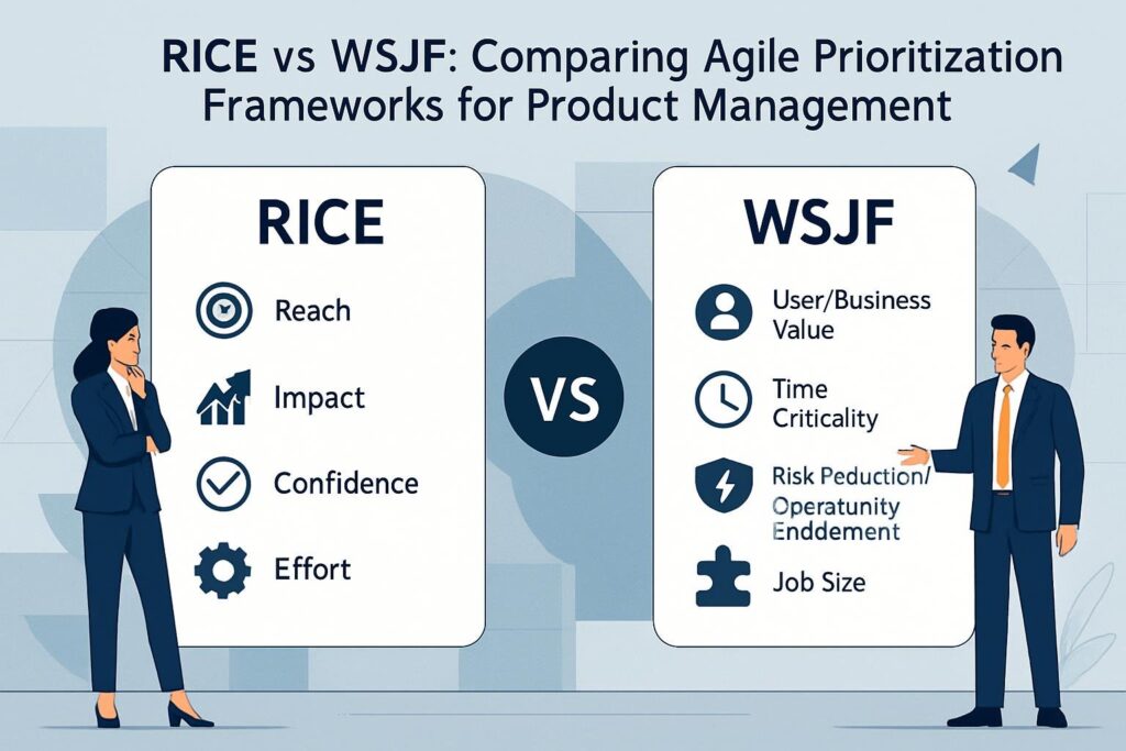 RICE vs WSJF: Comparing Agile Prioritization Frameworks for Product ...